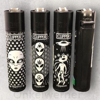 Aliens Clipper Feuerzeuge - Wir sind Feuer und Flamme Onlineshop rund ...