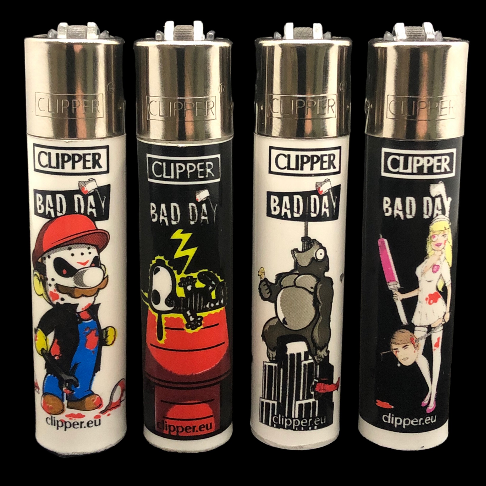 Bad Day Clipper Feuerzeuge - Wir sind Feuer und Flamme Onlineshop rund ...