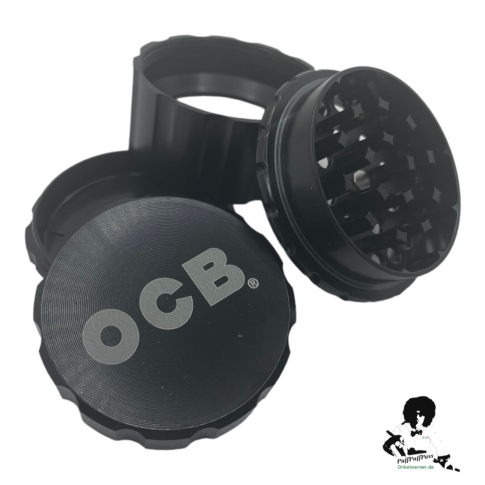 OCB Aluminium Grinder - Wir sind Feuer und Flamme Onlineshop rund um ...