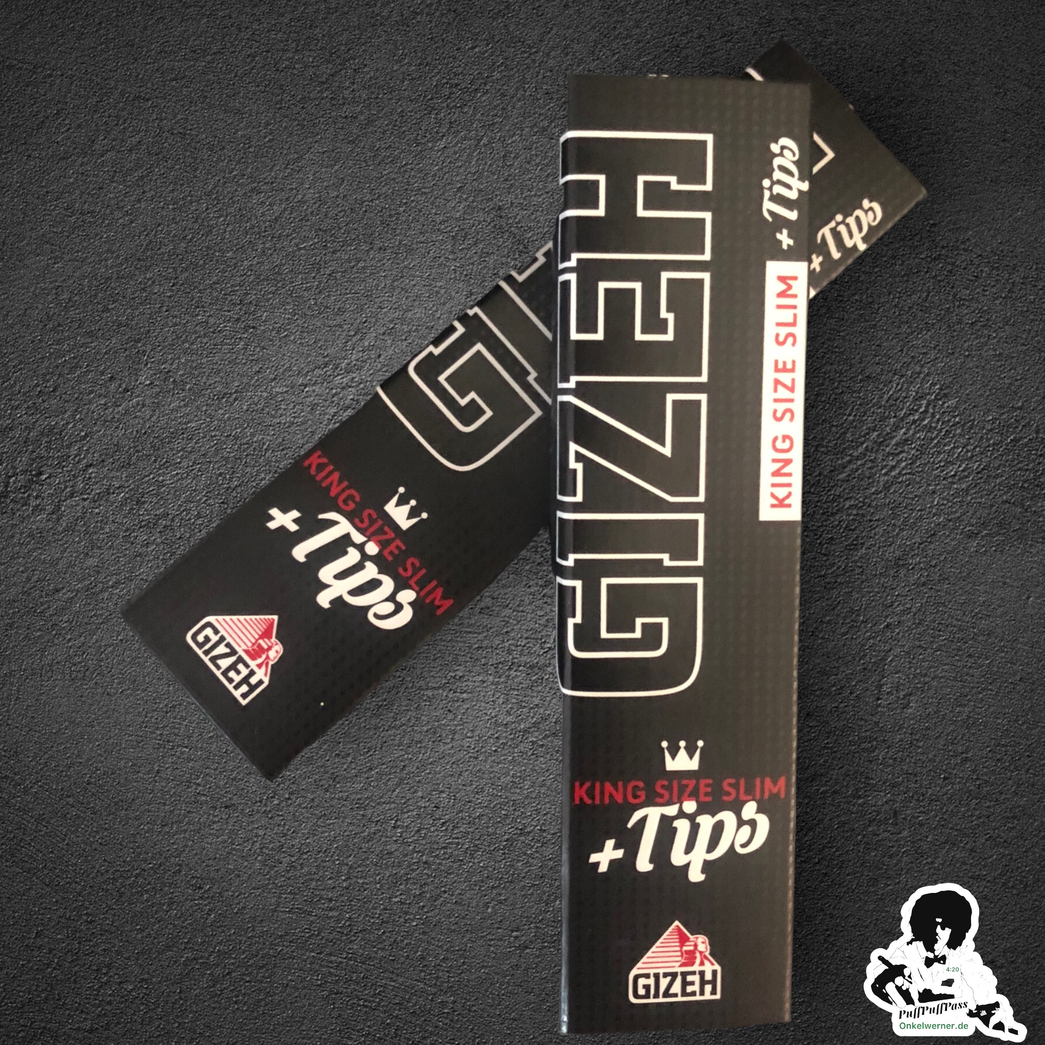 Gizeh Papers + Tips King Size Slim - Wir sind Feuer und Flamme ...
