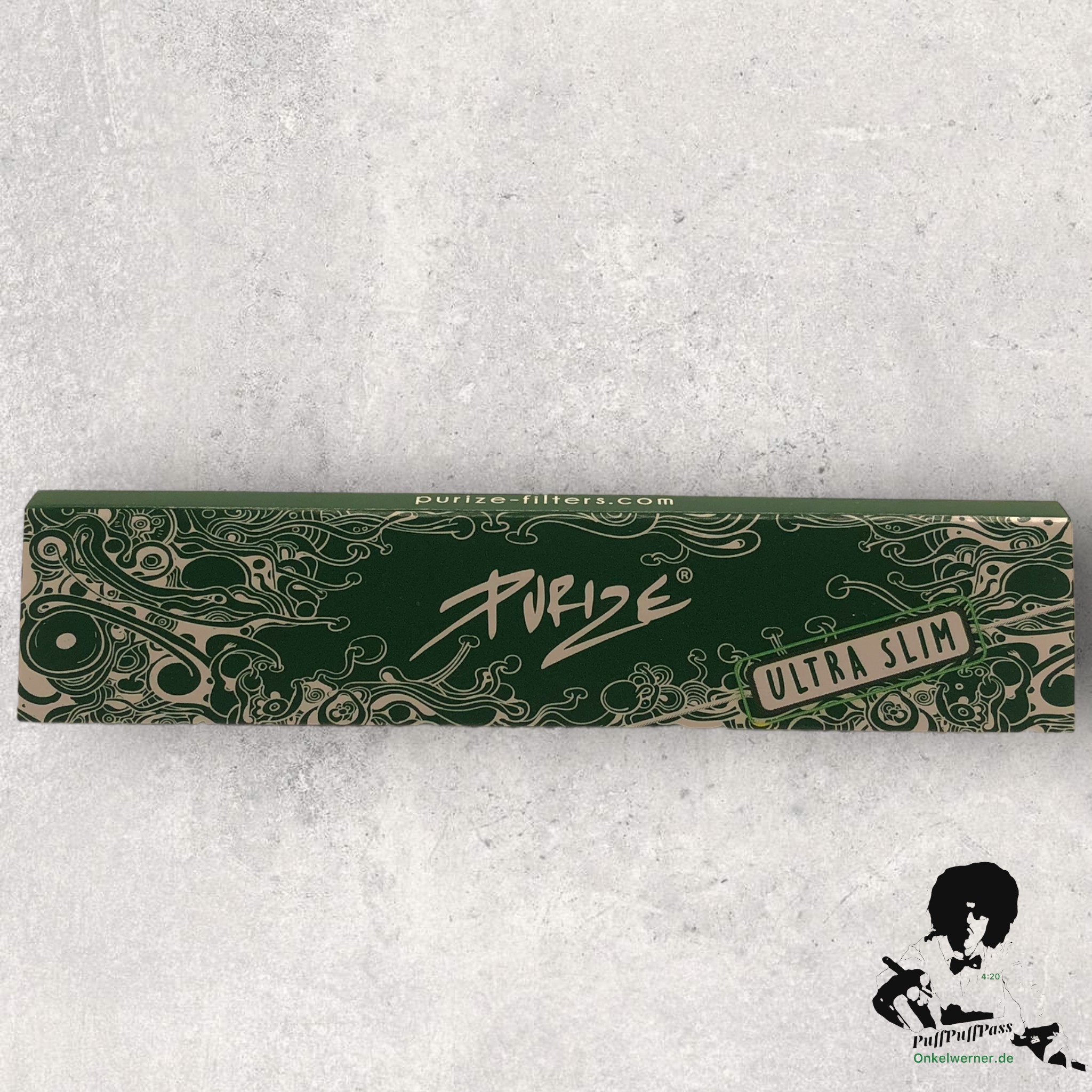 Purize - Ultra Slim Papers (Green) - Wir sind Feuer und Flamme ...