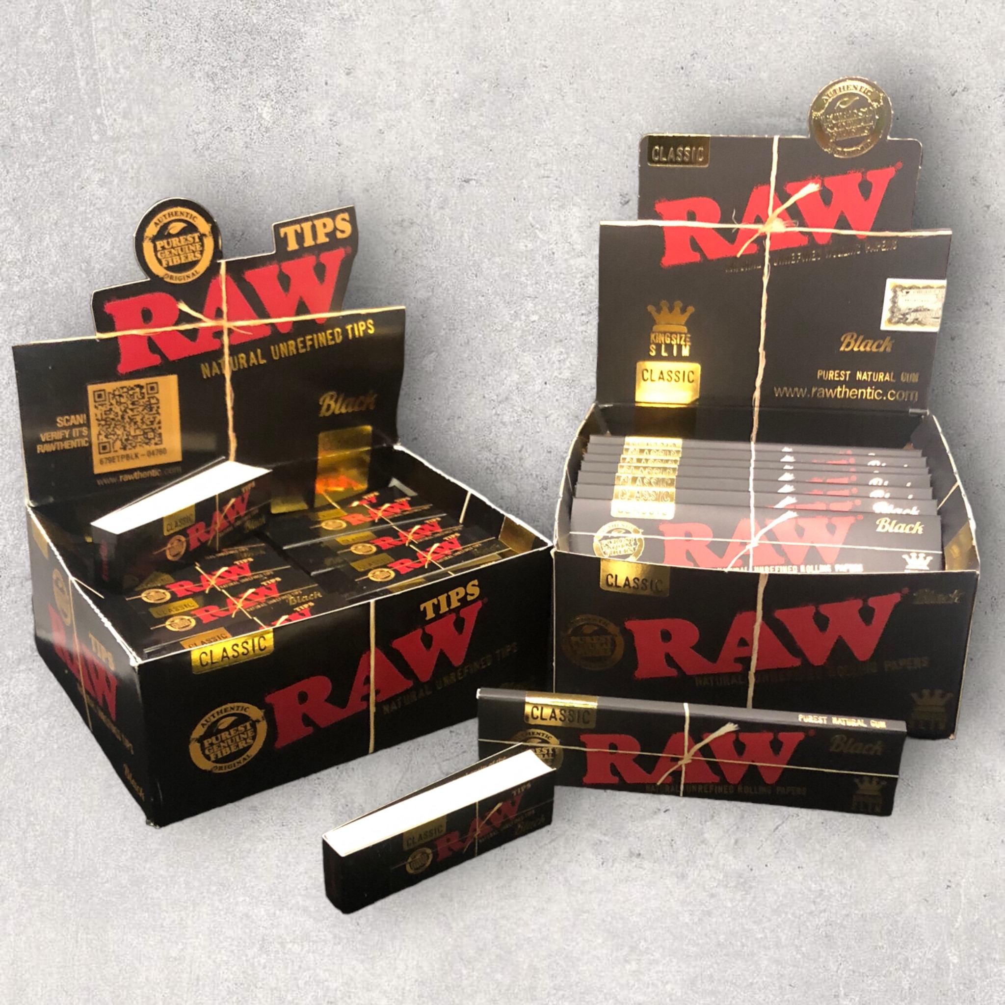 RAW Classic Black Edition Papers + Filtertips - Wir sind Feuer und ...