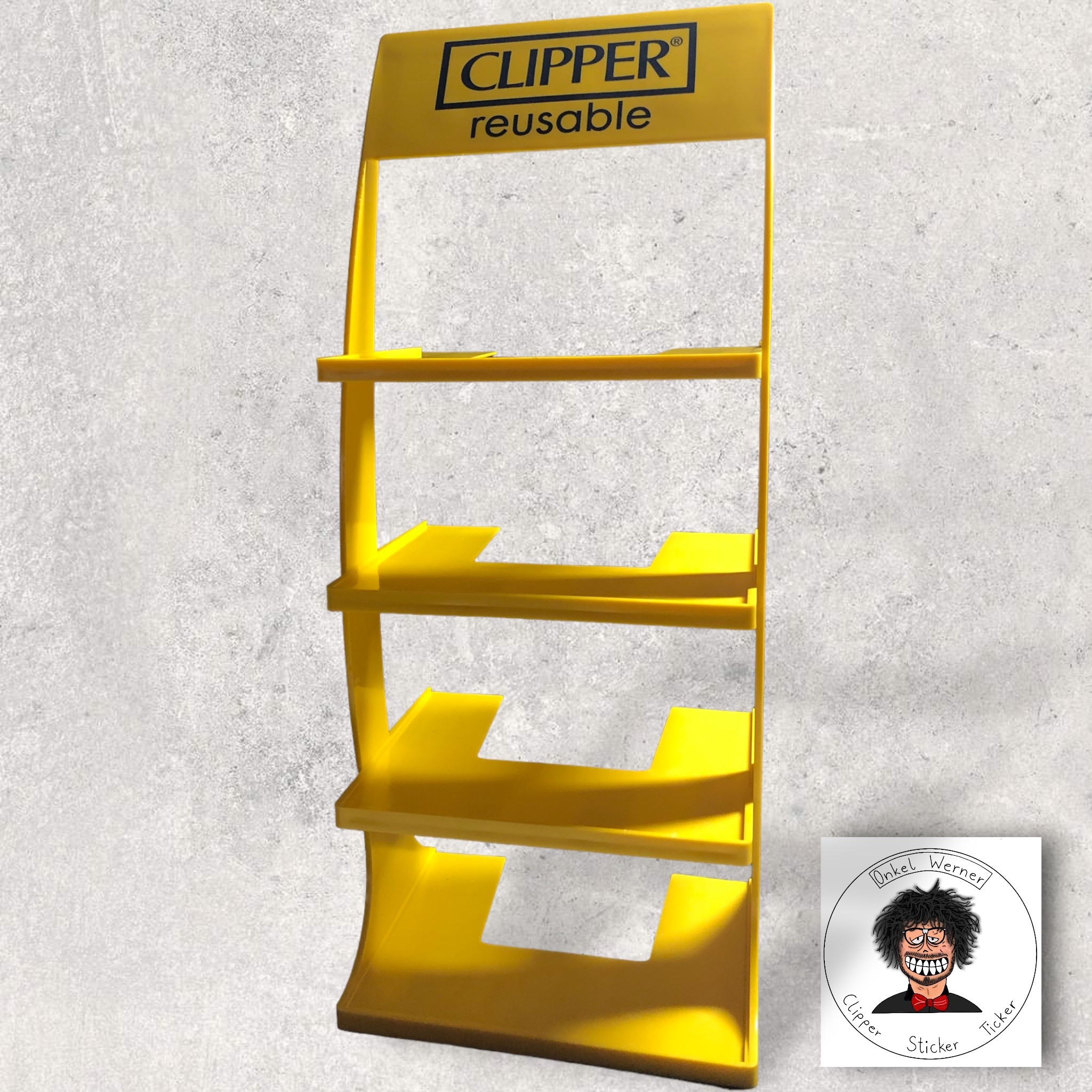 Clipper Tower - Thekendisplay - 4 Etagen - Für 192 CLPR - Wir sind ...