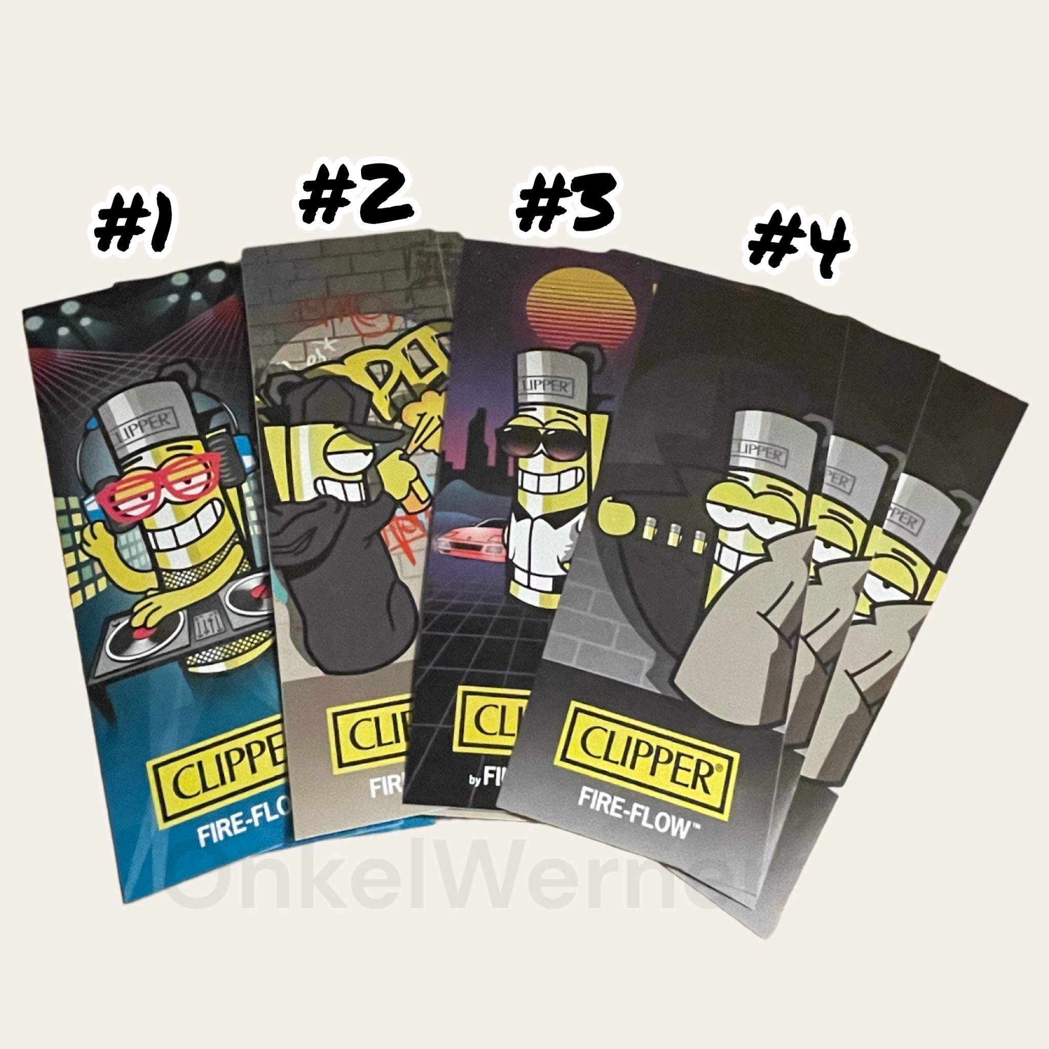 Clipperman Sticker (21cmx8cm) DJ, Graffiti, Miami, Clipperdealer - Wir ...