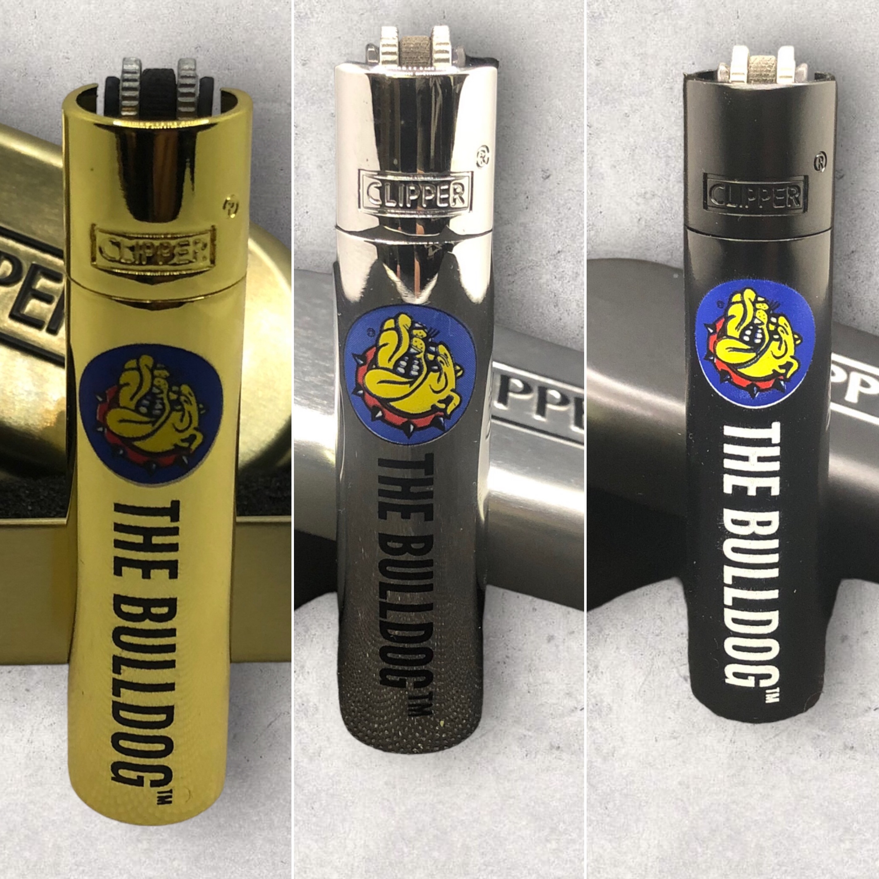 The Bulldog Metal Clipper Feuerzeug - Wir sind Feuer und Flamme ...