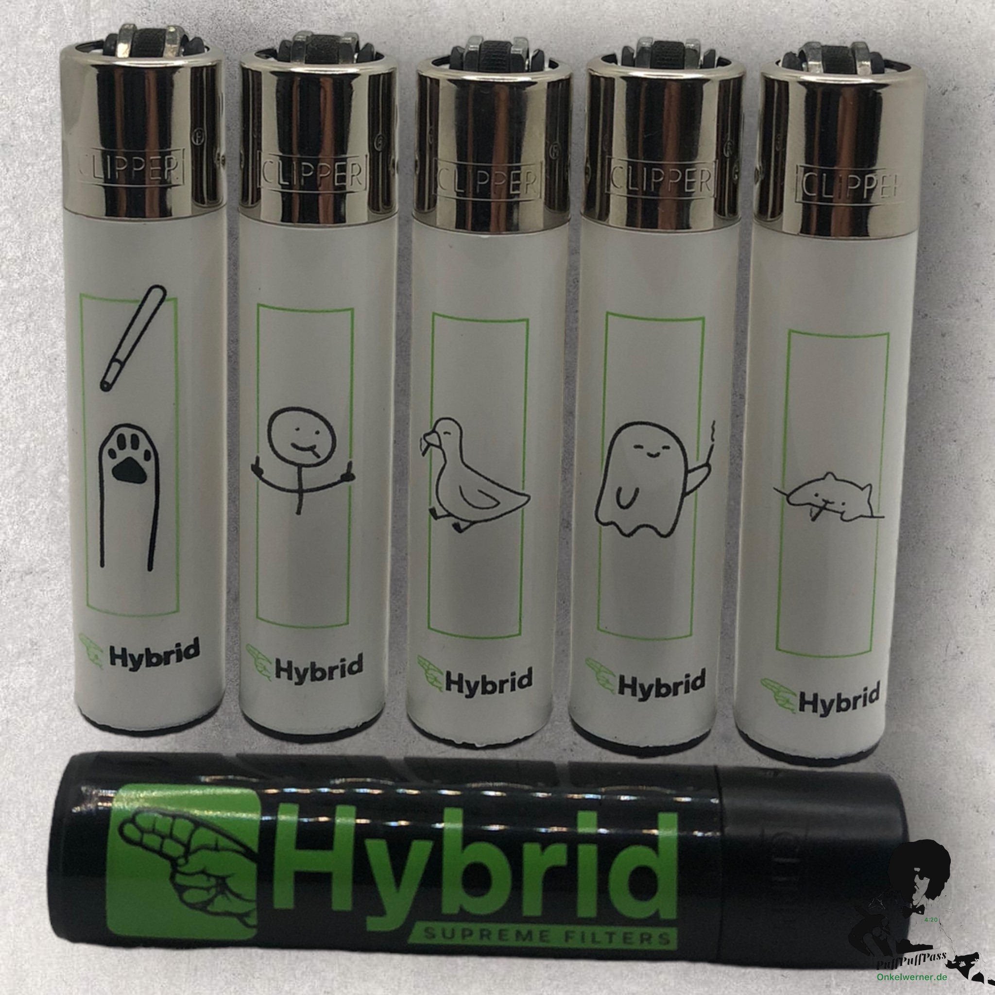 Hybrid Supreme Filters New Edition (6x) Clipper Feuerzeuge - Wir sind ...
