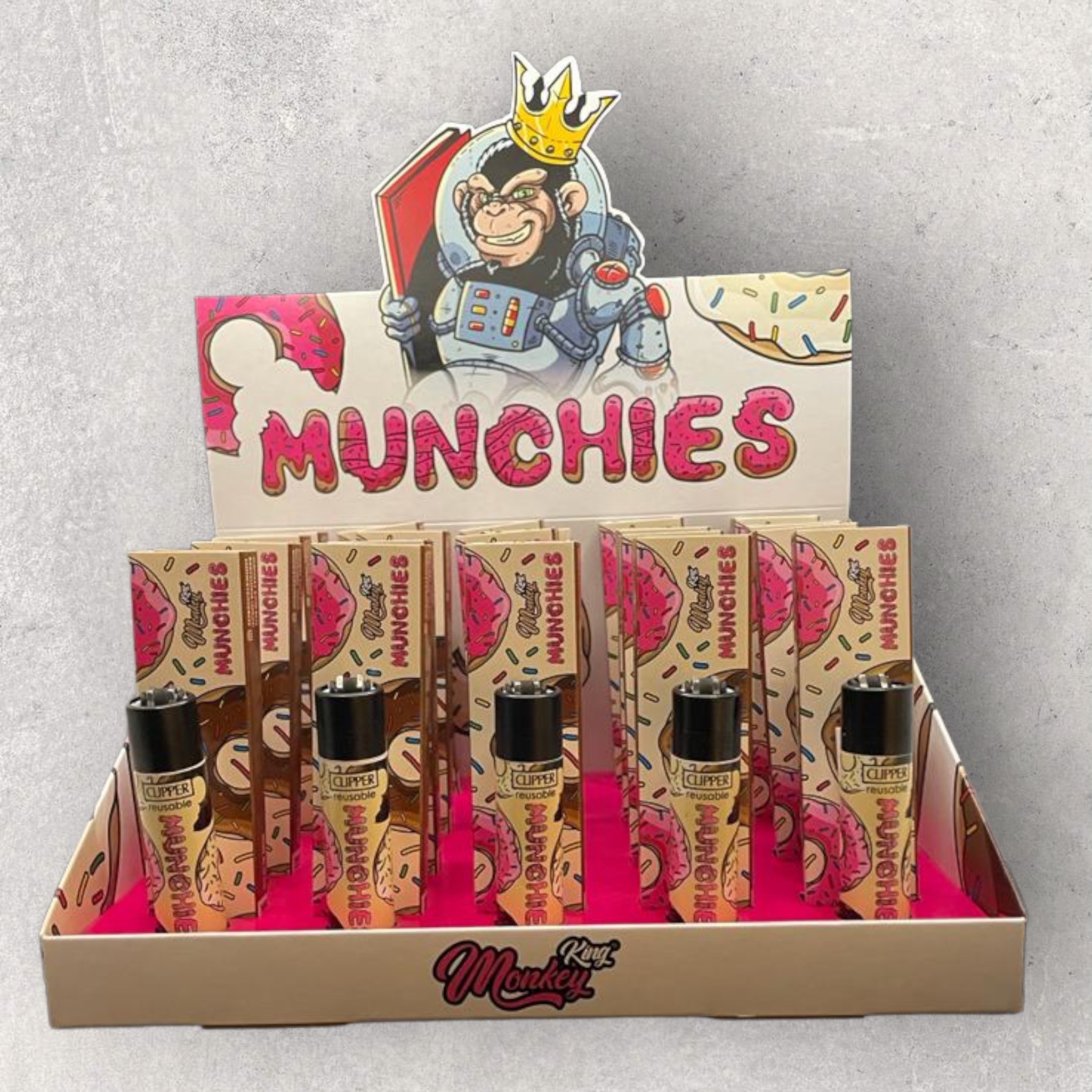Monkey King Munchies Clipper Set - Wir sind Feuer und Flamme Onlineshop ...