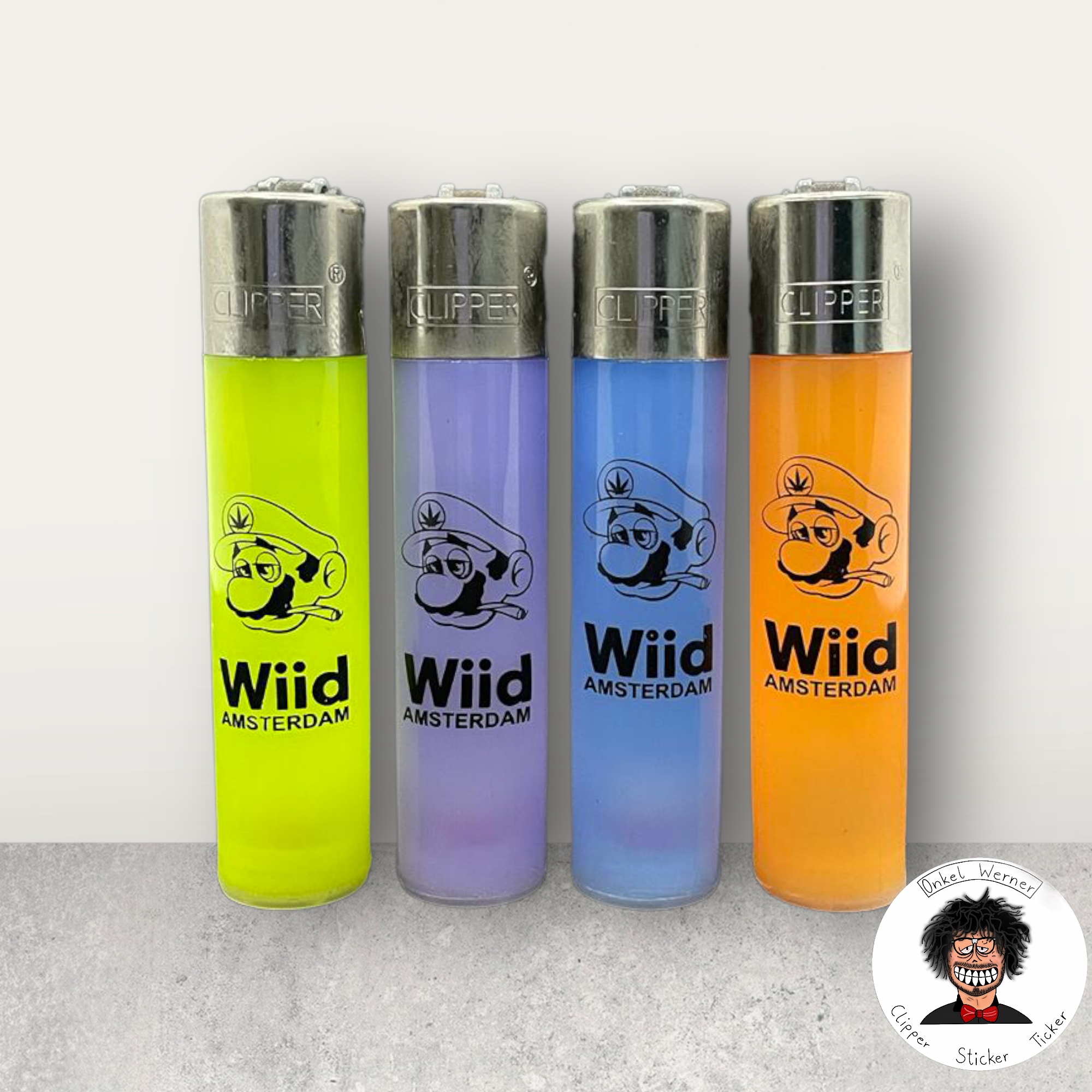 Wiid Amsterdam Clipper Feuerzeuge - Wir sind Feuer und Flamme ...